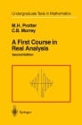 A First Course in Real Analysis - genialokal.de