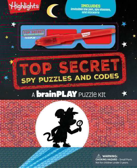 Brainplay Top Secret Spy Puzzles and Codes - genialokal.de