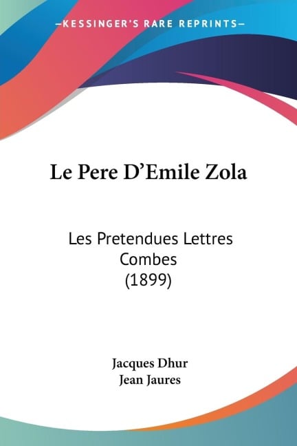 Le Pere D'Emile Zola - Jacques Dhur - genialokal.de