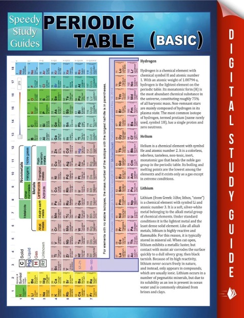 Periodic Table (Basic) Speedy Study Guide - genialokal.de